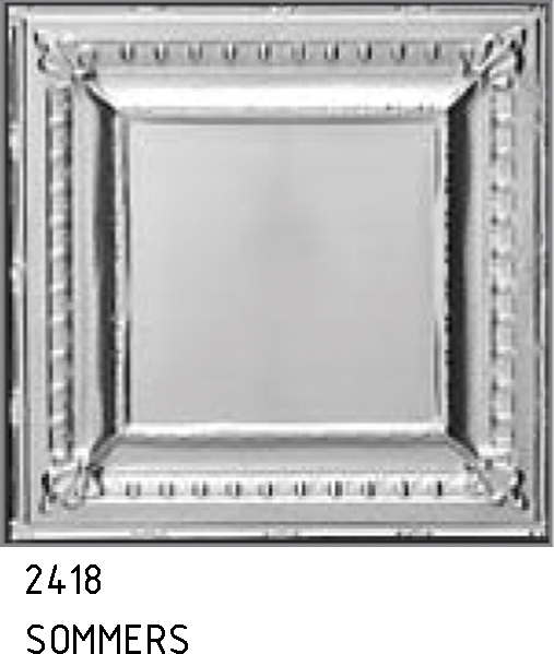 Embossed Metal Tiles and Cornices