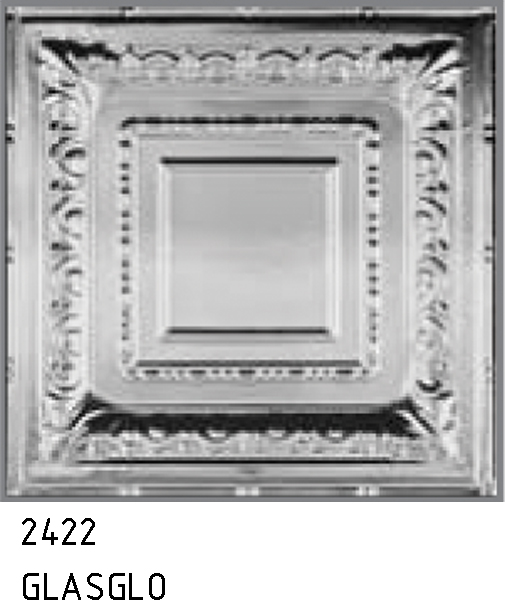 Embossed Metal Tiles and Cornices